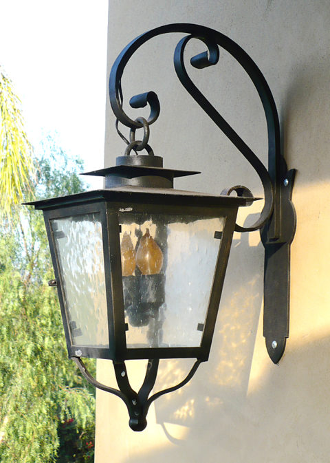 Tuscan Style Lantern 004 | Unique Iron Lighting