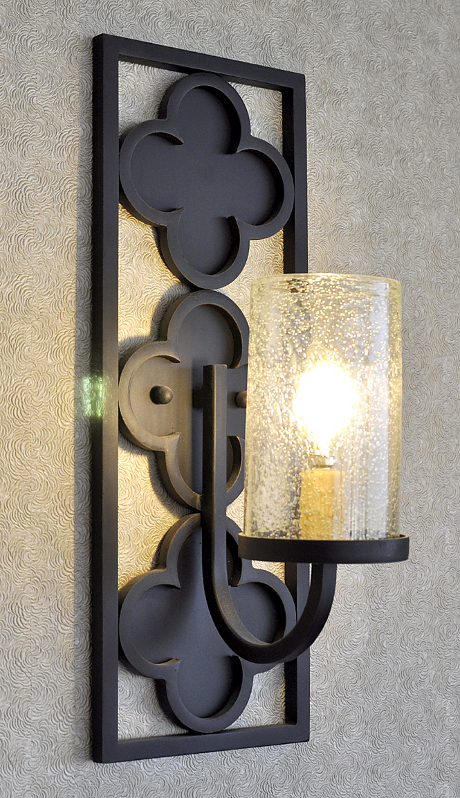 Handmade Wall Sconce IN029N | Unique Iron Lighting