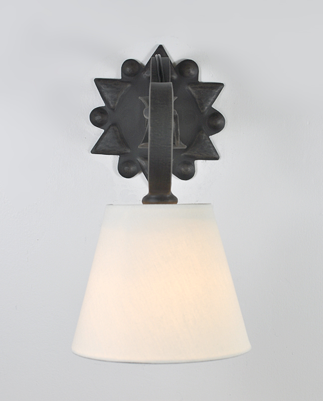 Single Light Sconce IN036 | Unique Iron Lighting