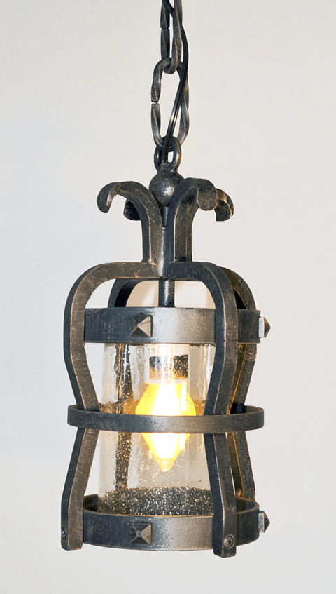 Wrought Iron Pendant CH043 | Unique Iron Lighting